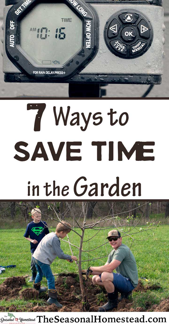7 Time-Saving Gardening Tips - The Seasonal Homestead
