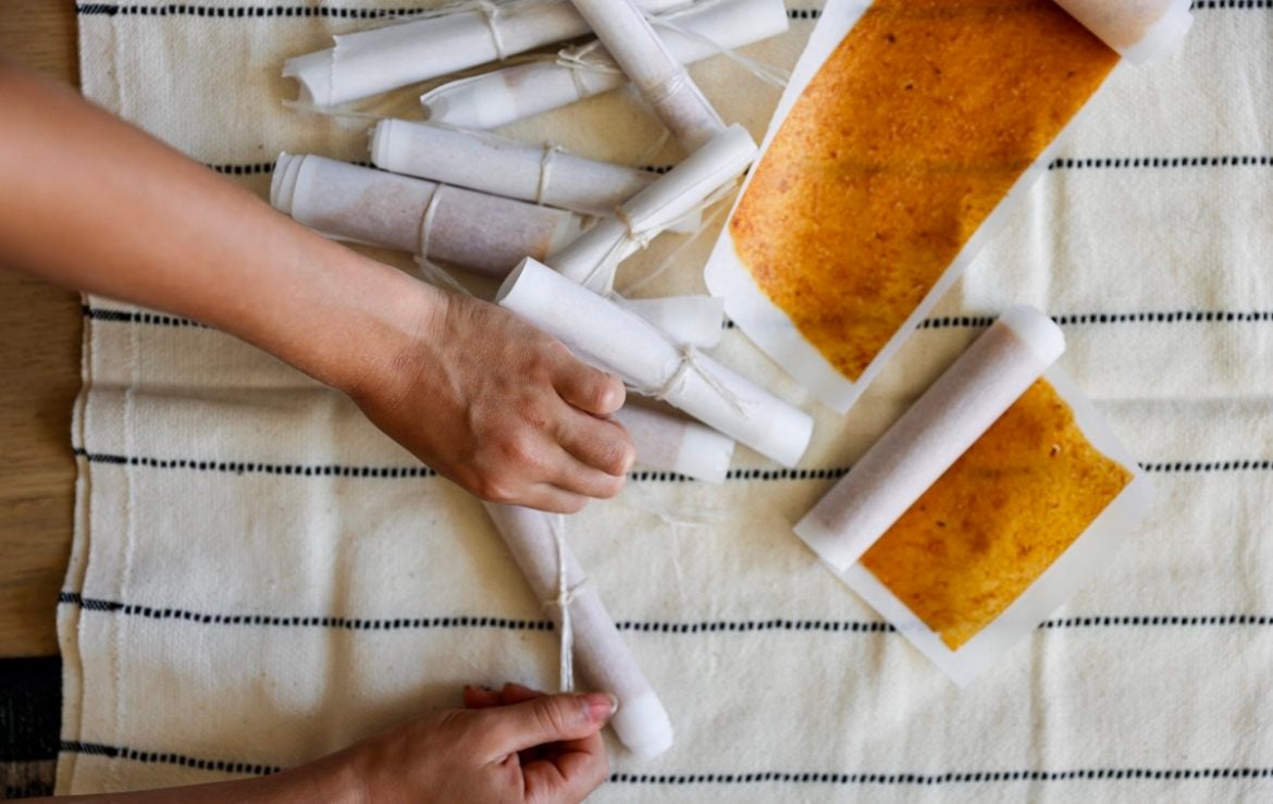 Peach Fruit Leather - The Seasonal Homestead