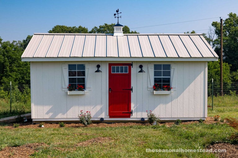 9 REAL LIFE Shed Organization Ideas - The Seasonal Homestead