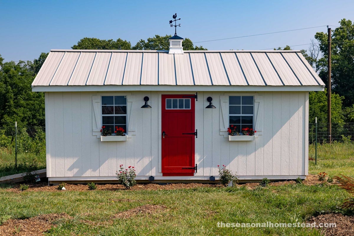 9 REAL LIFE Shed Organization Ideas - The Seasonal Homestead
