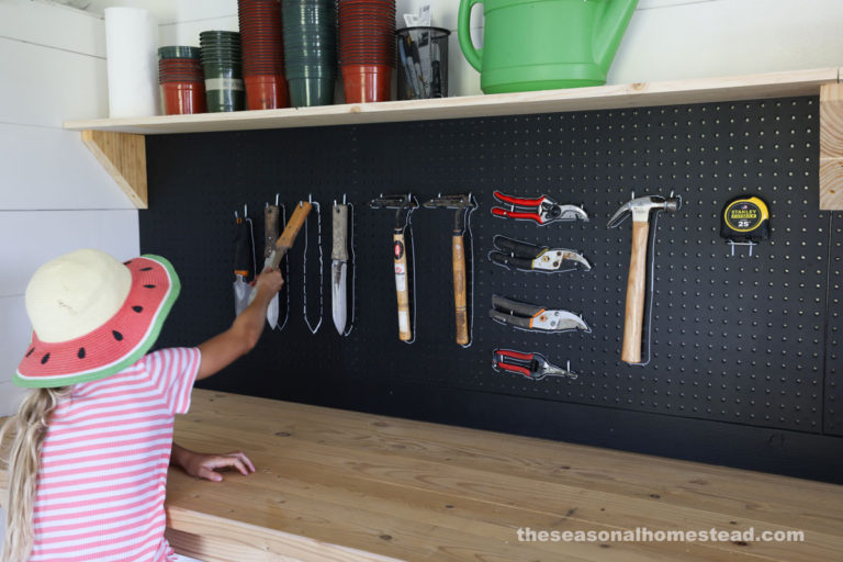9 REAL LIFE Shed Organization Ideas - The Seasonal Homestead