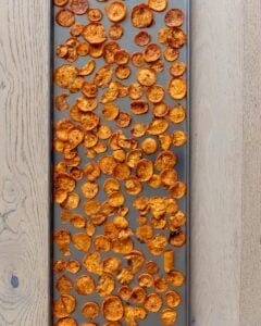 Freeze Dried Sweet Potato Chips - The Seasonal Homestead