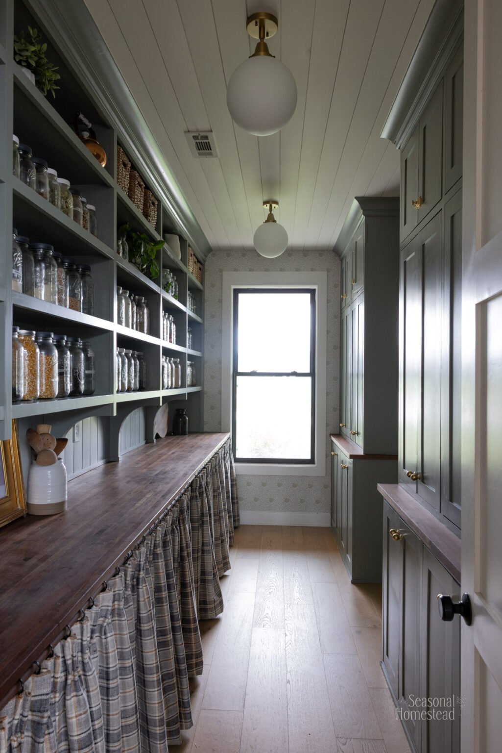 DIY Farmhouse Pantry Makeover - The Seasonal Homestead