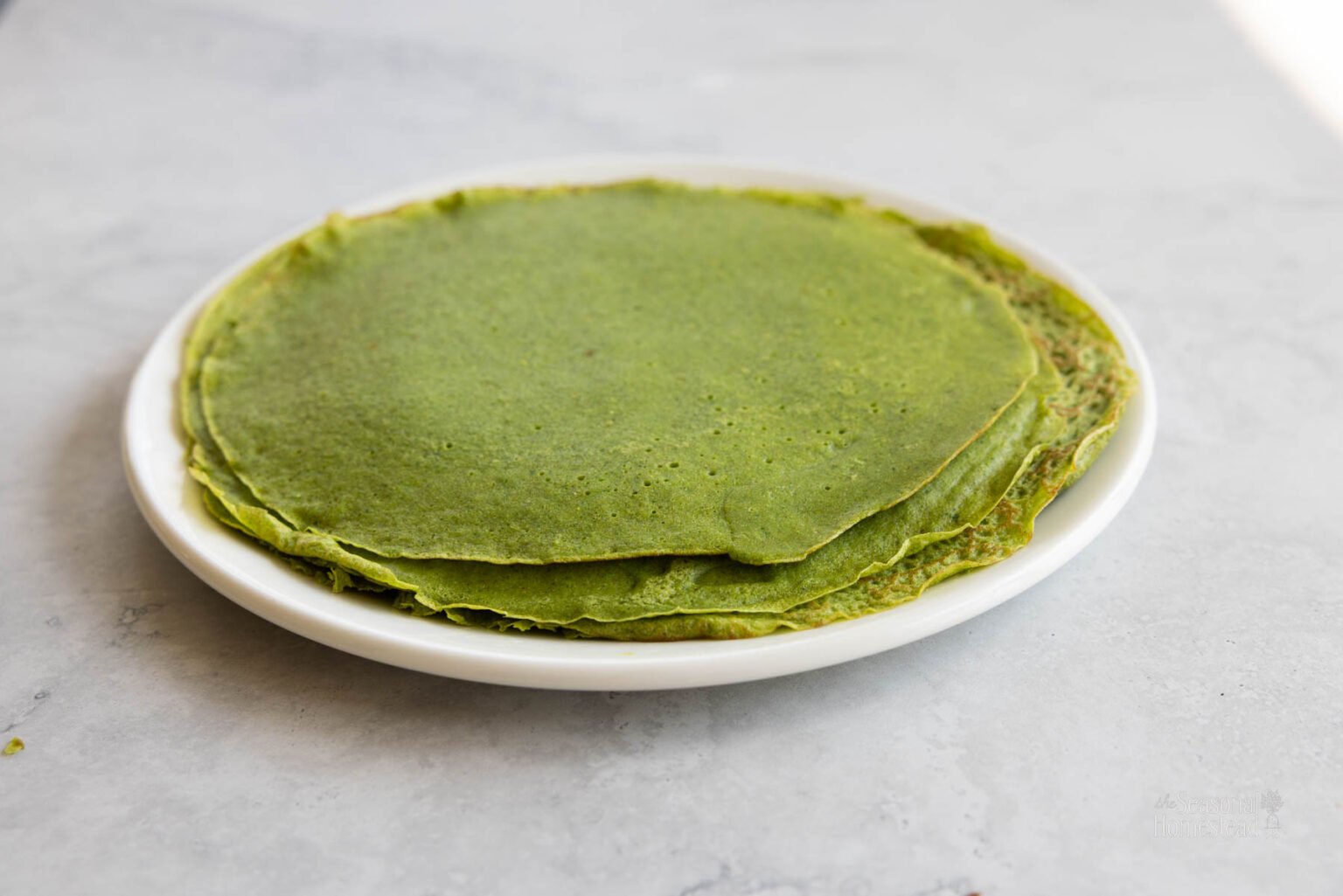 Spinach Crepes - The Seasonal Homestead
